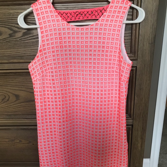 Spense | Dresses | Spense 4p Neon Coral Dress | Poshmark